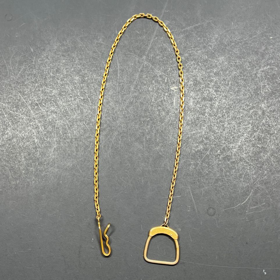 Vintage Swank Gold Filled Pocket Watch Chain - Shop Thrift World