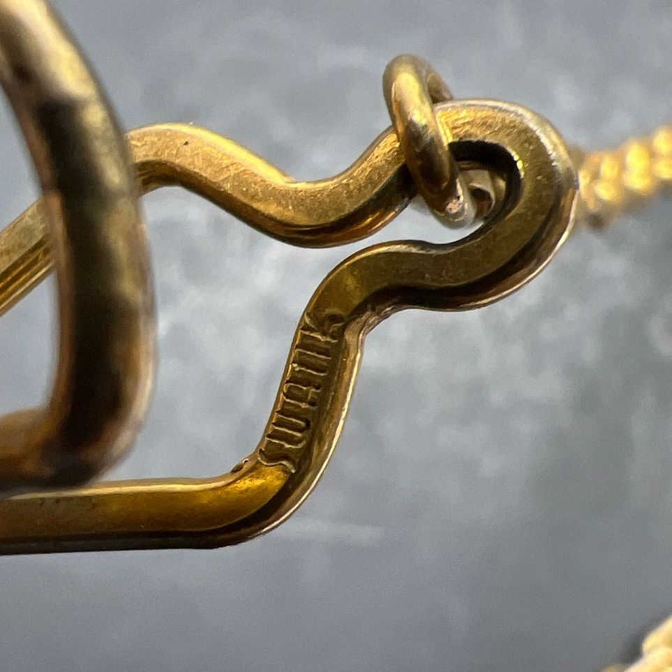 Vintage Swank Gold Filled Pocket Watch Chain - Shop Thrift World